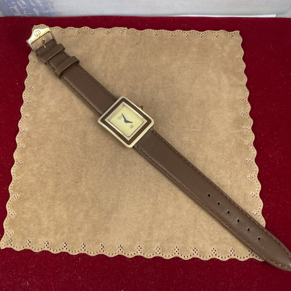 Vintage Original Rare 1970's Gucci Battery Powered Wa… - Gem